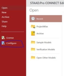 Staad Pro Configure Settings And | Staad Pro Tutorial - 1
