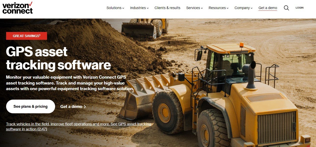 GPS Tracker For Construction Equipment