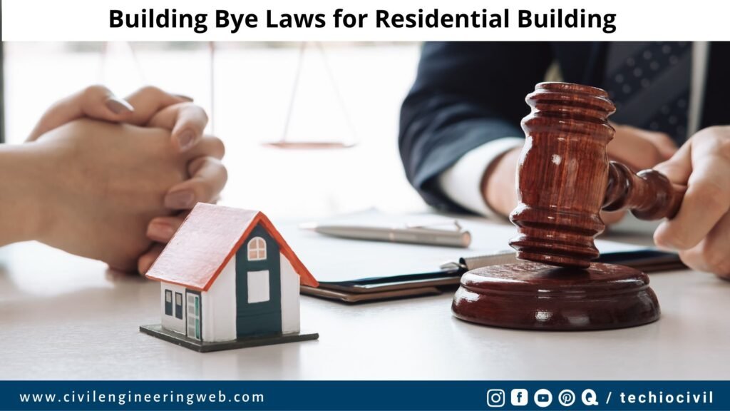 Building Bye Laws For Residential Building