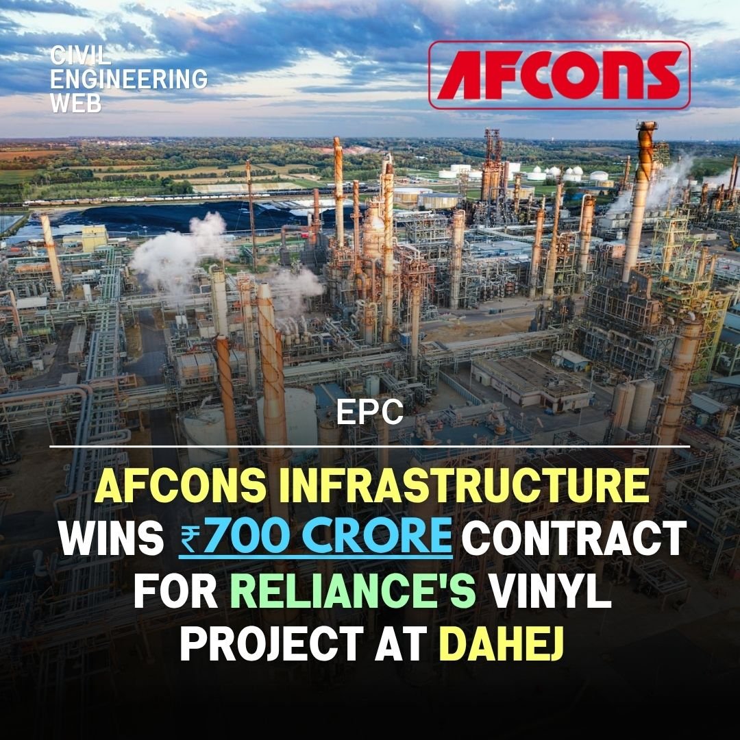 Afcons Infrastructure Wins ₹700 Crore EPC Contract For Vinyl Project