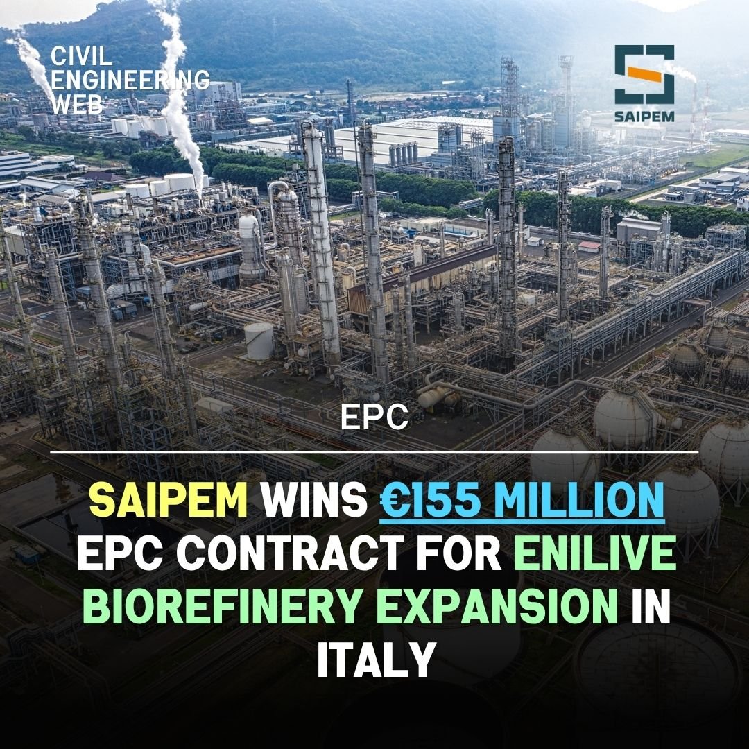 Saipem Wins €155 Million EPC Contract From Enilive