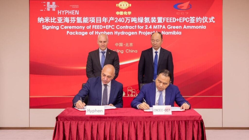 CC7 & Hyphen Sign EPC Contract For World’s Largest Green Ammonia ...